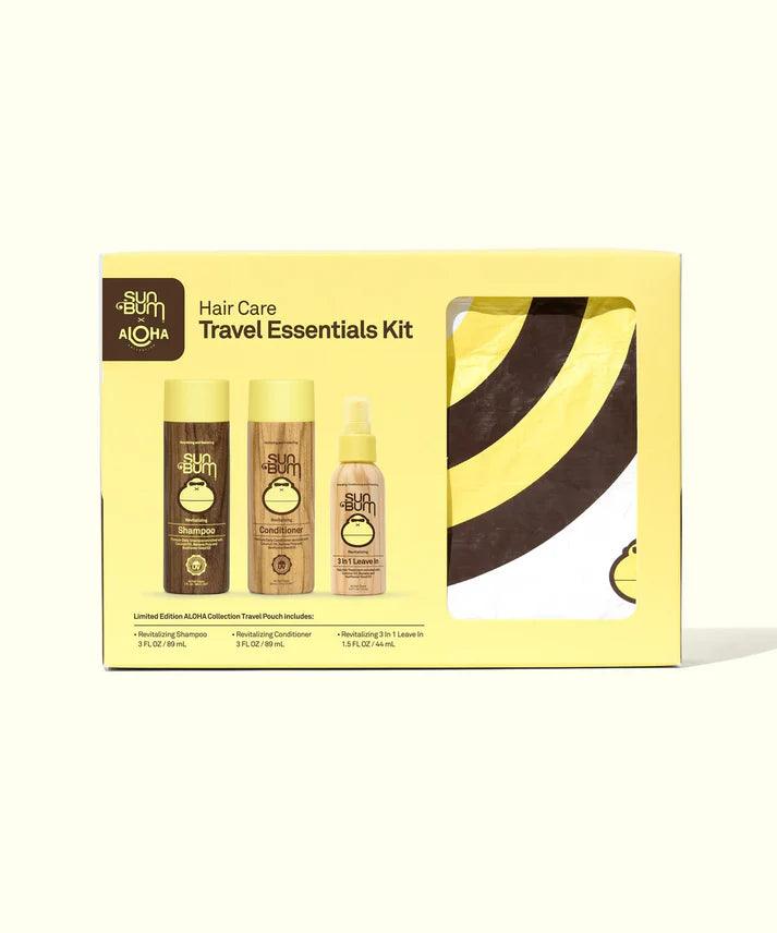 SUN BUM - HAIR CARE TRAVEL ESSENTIALS KIT - PACK – SELFIE